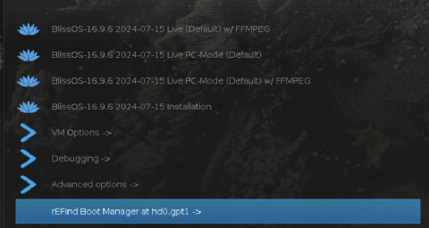 Pve 安装 BlissOS Zenith（安卓13）