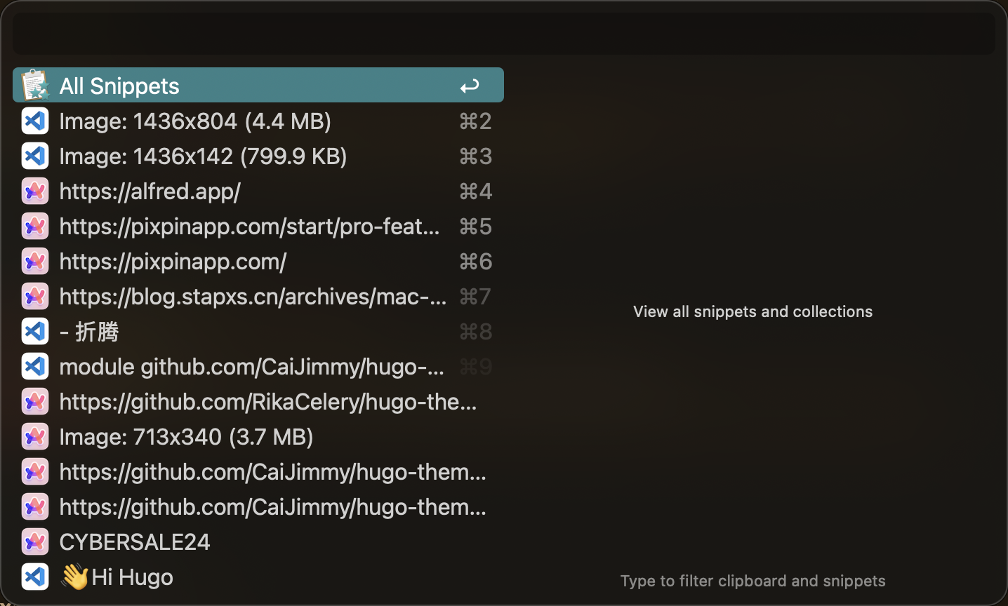 我的 MacOS 常用软件